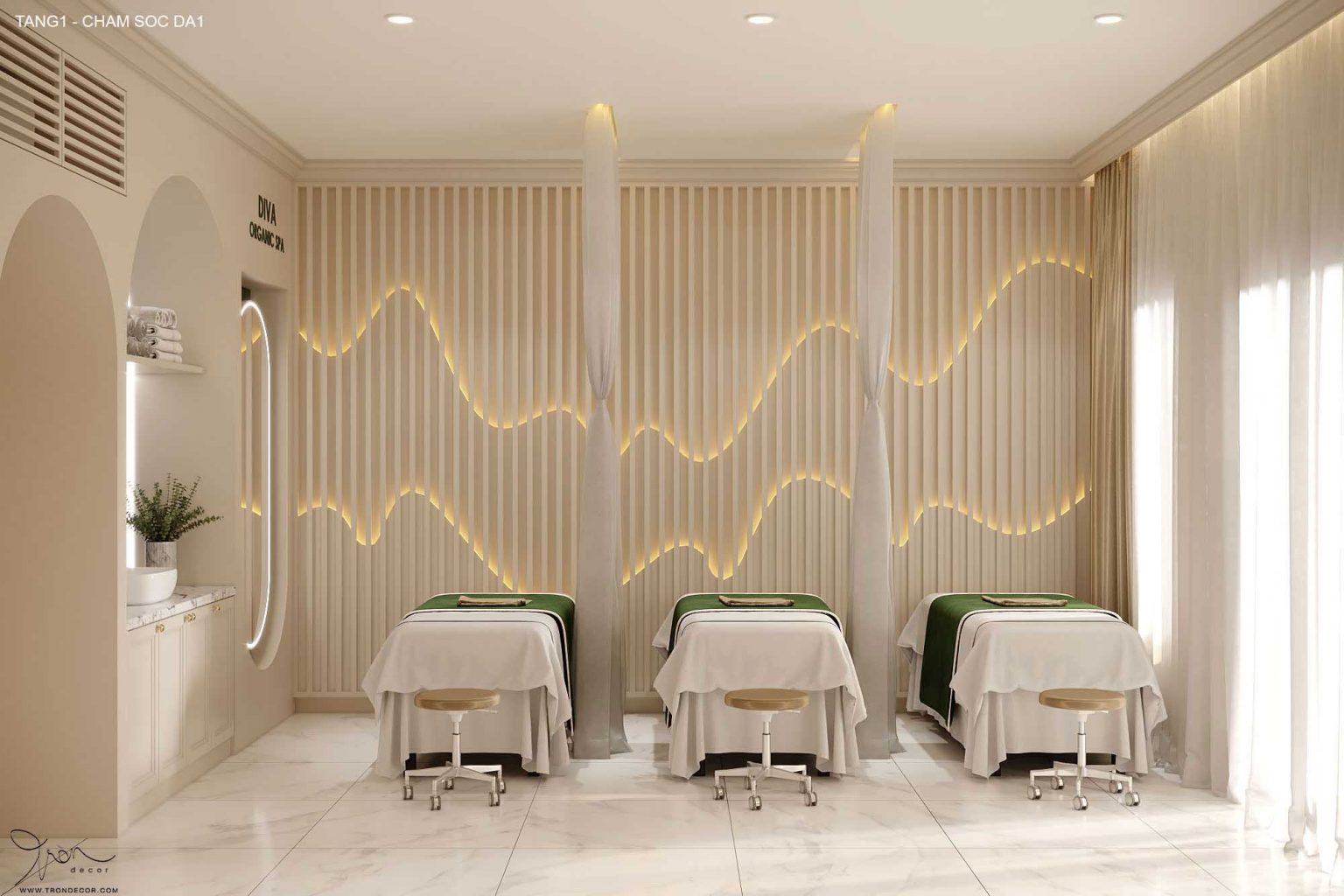 KINH NGHIỆM THIẾT KẾ SPA SANG TRỌNG VÀ ĐẲNG CẤP | KIẾN THỨC THIẾT KẾ ...