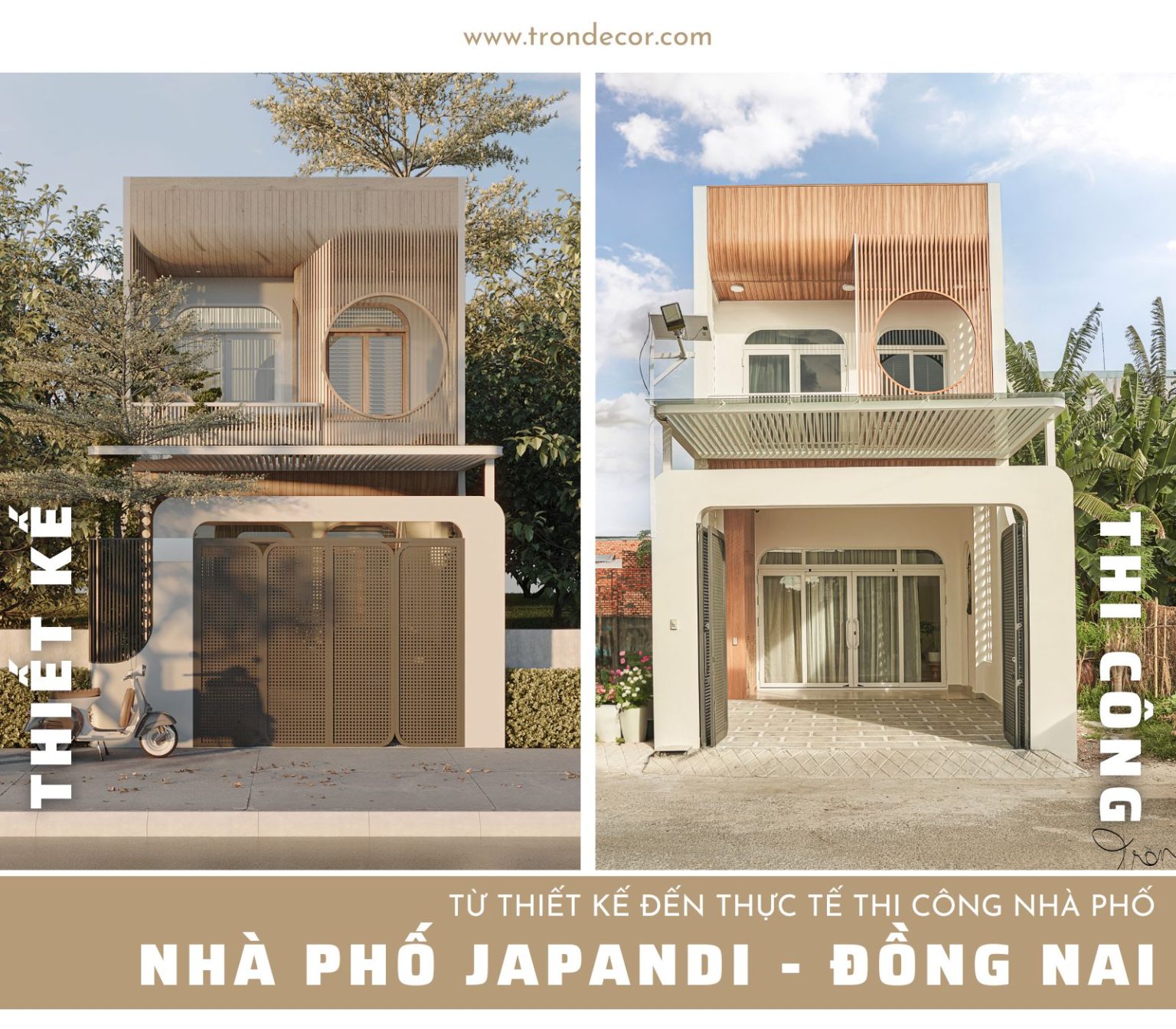 Before After - Tròn Decor