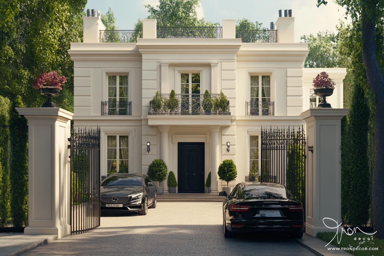 ẤN TƯỢNG VỚI 5 MẪU BIỆT THỰ PHONG CÁCH GEORGIAN TIÊU BIỂU & DỄ ỨNG DỤNG ...