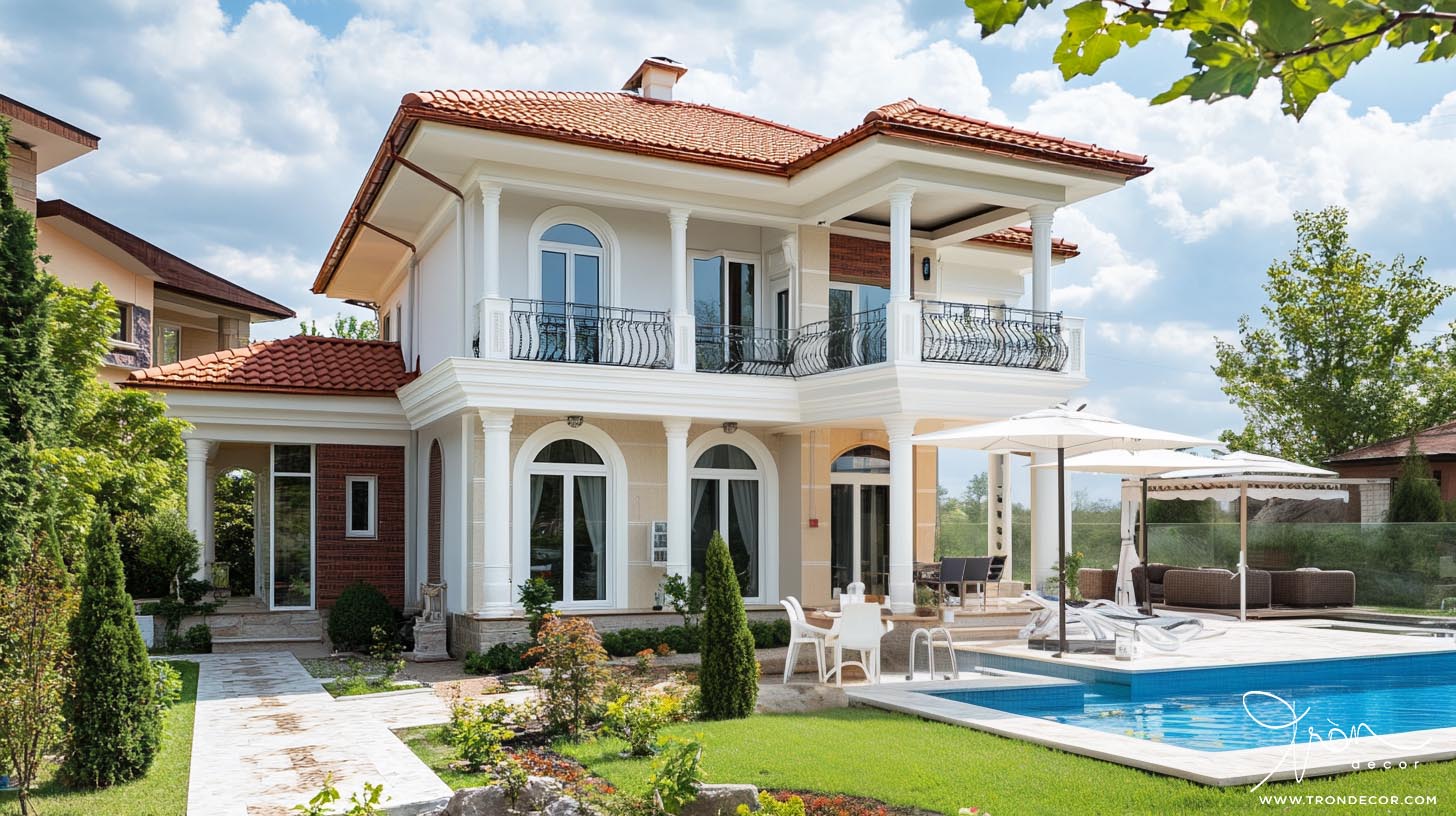 ẤN TƯỢNG VỚI 5 MẪU BIỆT THỰ PHONG CÁCH GEORGIAN TIÊU BIỂU & DỄ ỨNG DỤNG ...