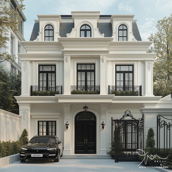 ẤN TƯỢNG VỚI 5 MẪU BIỆT THỰ PHONG CÁCH GEORGIAN TIÊU BIỂU & DỄ ỨNG DỤNG ...