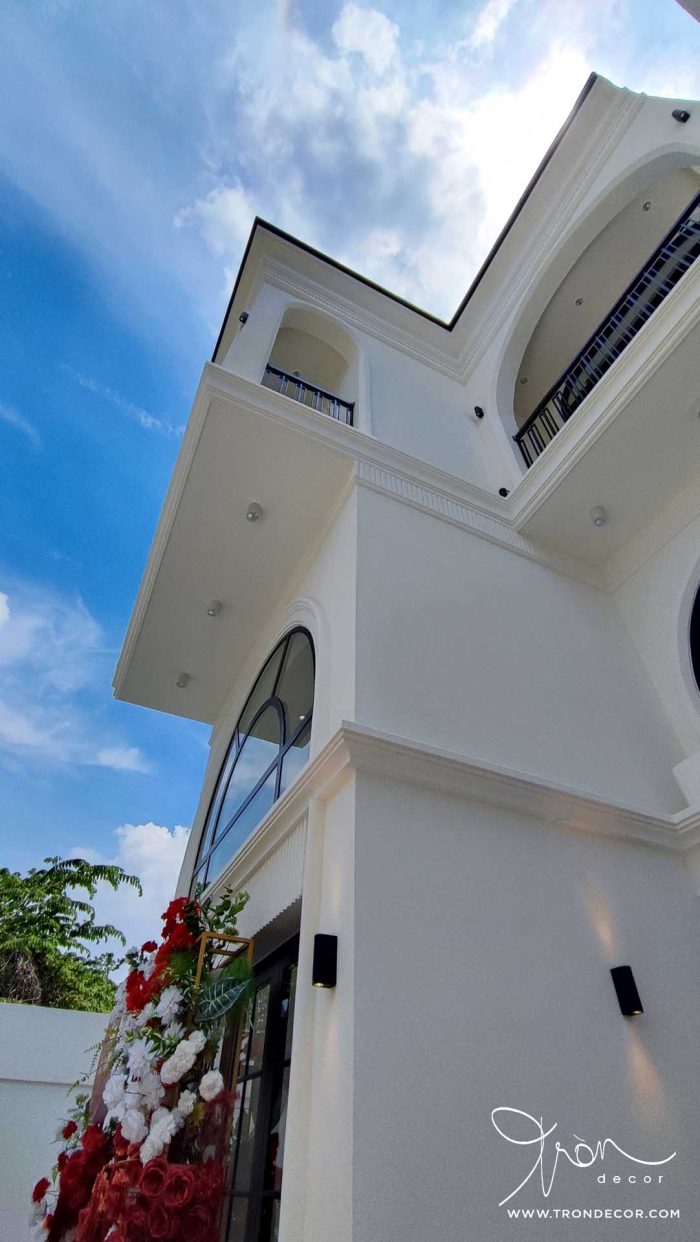 THI CÔNG BIỆT THỰ PHỐ VỚI KIẾN TRÚC GEORGIAN TINH TẾ VÀ GIẢI PHÁP CÔNG ...