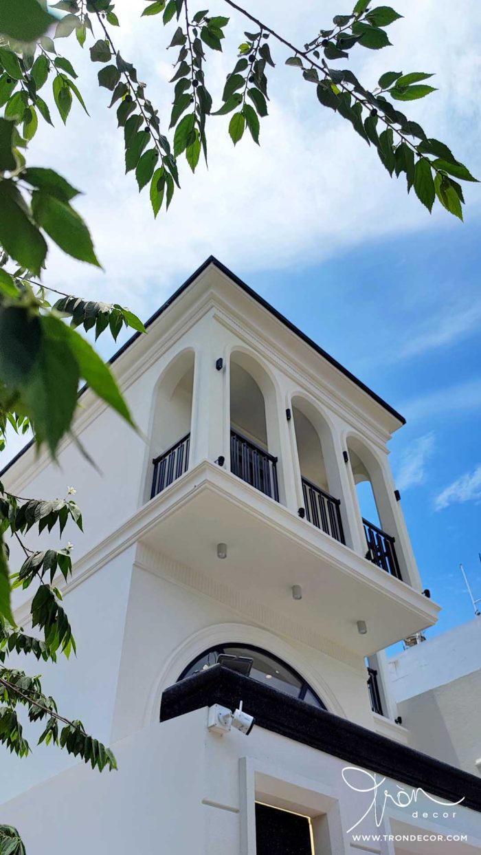 THI CÔNG BIỆT THỰ PHỐ VỚI KIẾN TRÚC GEORGIAN TINH TẾ VÀ GIẢI PHÁP CÔNG ...